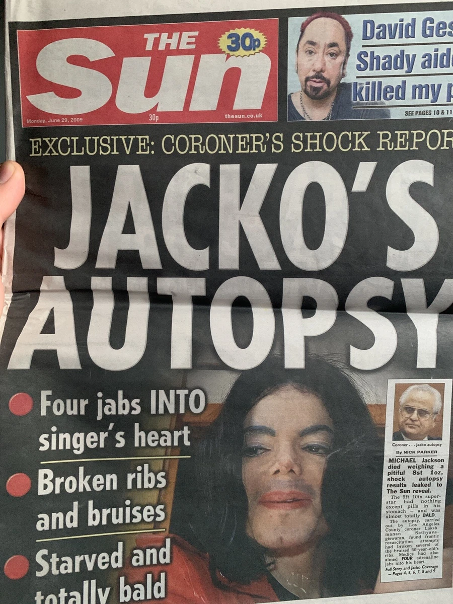 Michael Jackson Autopsie Foto Nep Michael Jackson's Disturbing Autopsy