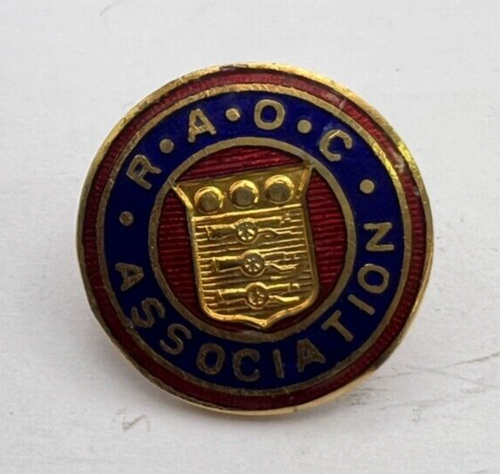 RAOC Royal army Ordnance Corps Association Enamel Pin badge | eBay UK
