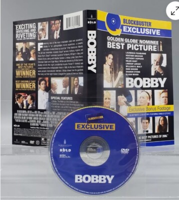Bobby (DVD Blockbuster Exclusive) Like New Kennedy Tv RFK | eBay