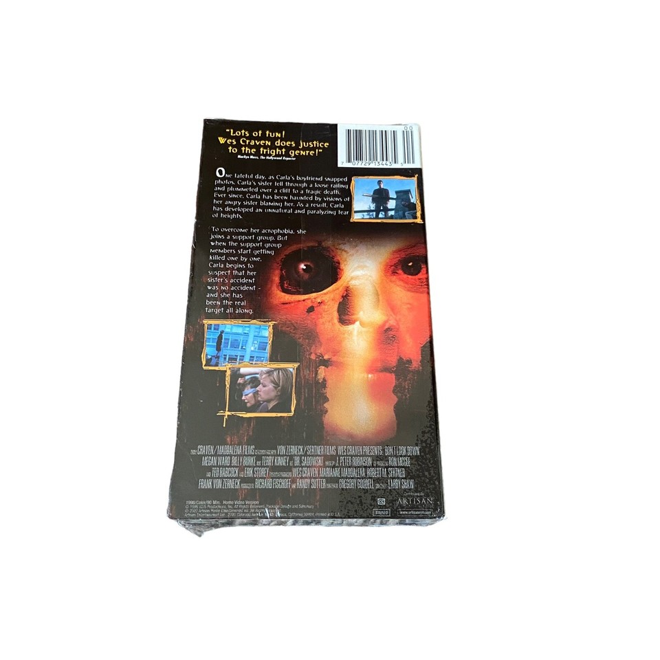 New Wes Craven Presents Don't Look Down VHS 1998 Movie Artisan Suspense ...