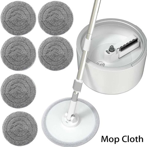1pc Washable Self Wash Spin Mop 360 Rotating Mopping Cloths | eBay