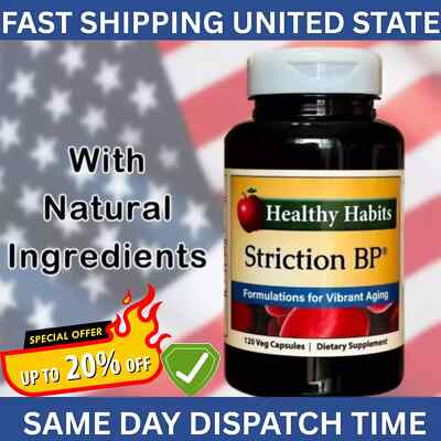 Striction BP Advanced Formula Support Healthy Blood Pressure FREE ...