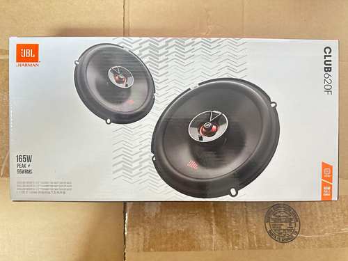 JBL Club 620F 6.5" Shallow-Mount Two-Way Car Speaker for sale online | eBay