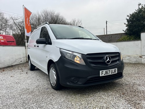 MERCEDES VITO 109CDI 2017 67 REG LOW MILES 3 SEATS NO VAT | eBay UK