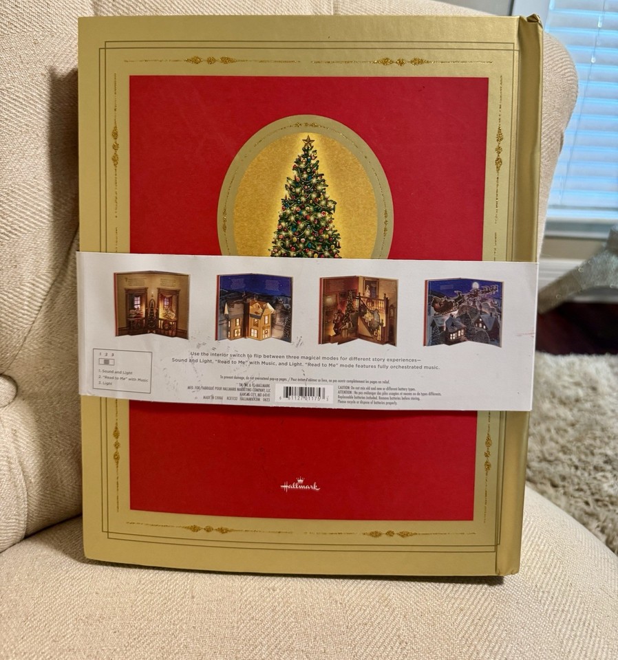 Hallmark 2021 The Night Before Christmas Classic Pop Up Book Jumbo ...