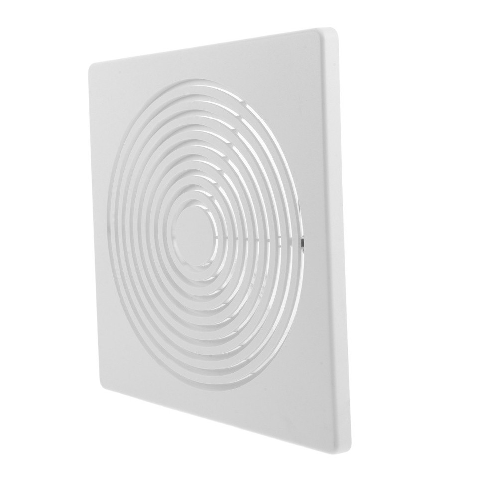 Plastic Fan Grille Square Vent Cover Ceiling Replacement Bathroom ...