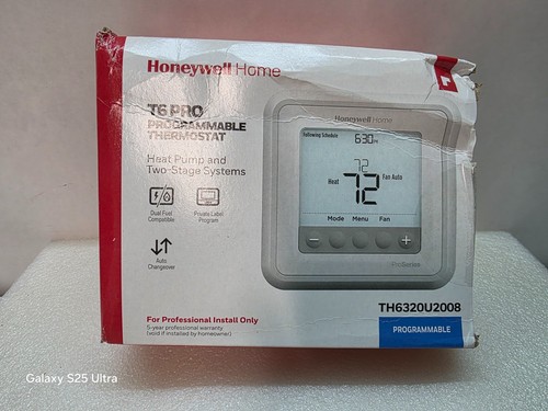 Honeywell Home TH6320U2008 T6 Pro Programmable Thermostat White ...