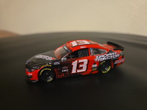 2021 #13 Garrett Smithley Trophy Tractor MBM Mustang NASCAR CUSTOM ...