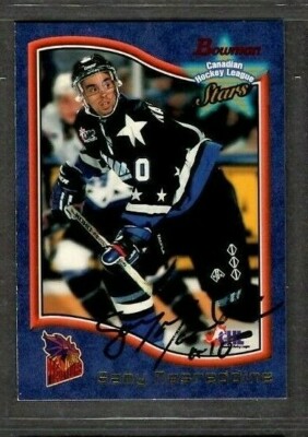 1997 Bowman Granby Predateurs #45 Samy Nasreddine Signed Autograph ...