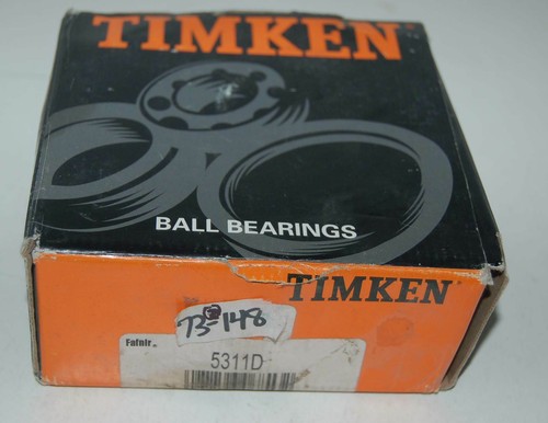 Timken 5311D 5300 Series Double Row Ball Bearing 55mm ID x 120mm OD x ...