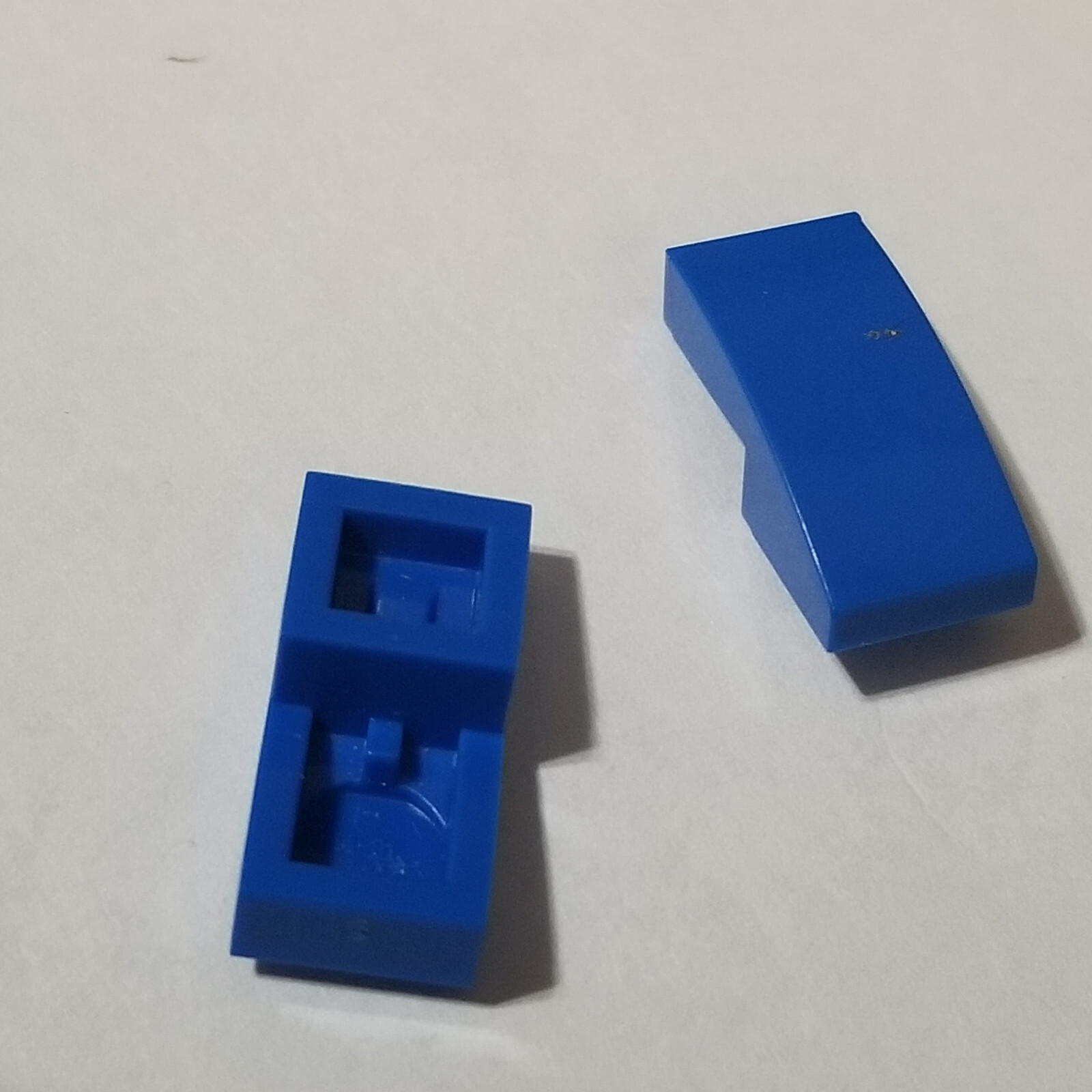 LEGO Slope 1x2 Curved Blue Part 3593 / 11477 Lot of 2 | eBay