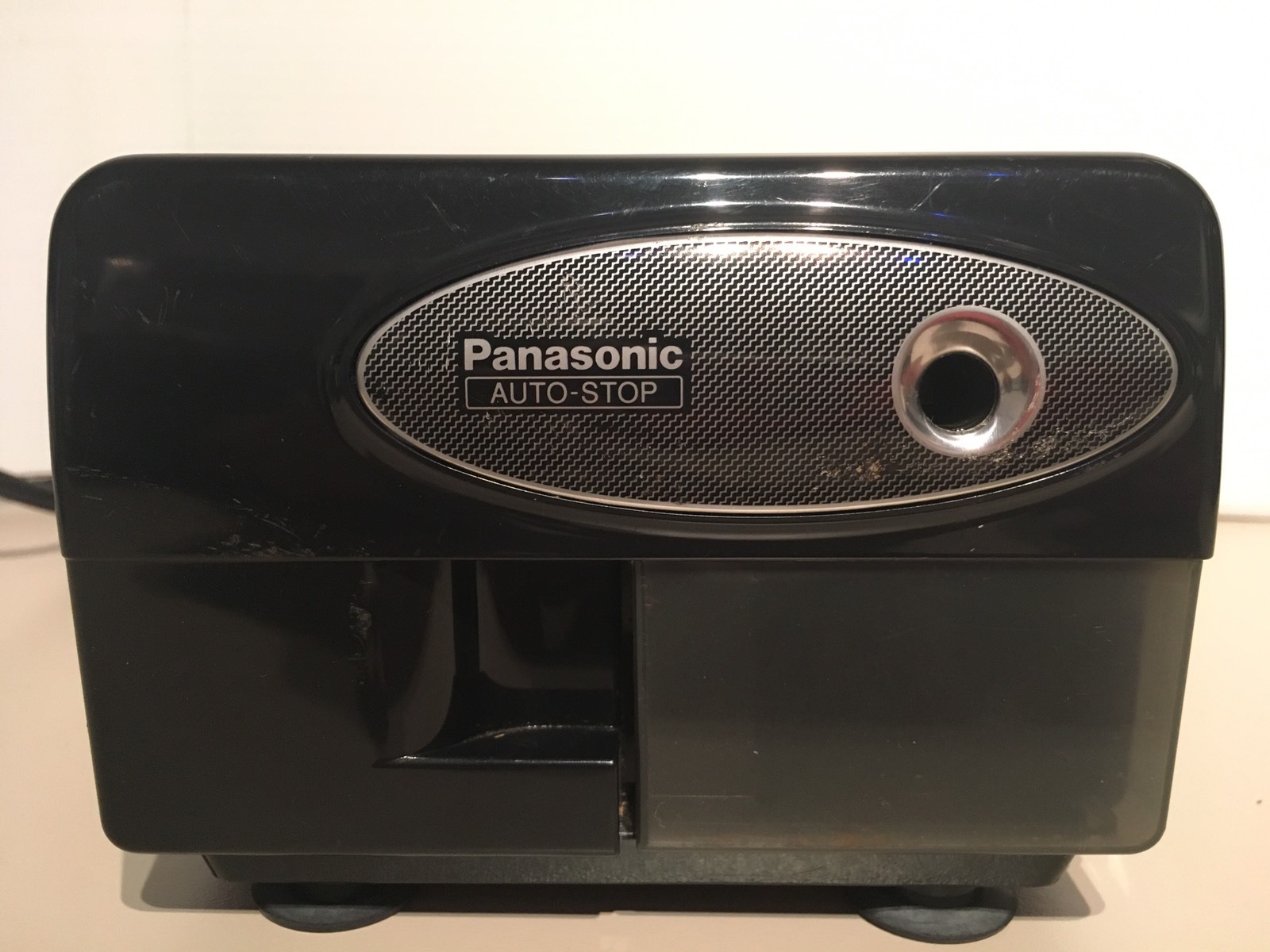 Panasonic Auto-stop Electric Pencil Sharpener Kp-310 Black for sale ...