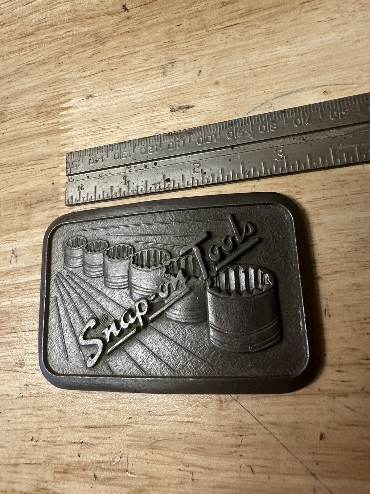 Snap-On Tools Socket Set Belt Buckle (1970's) - Gem