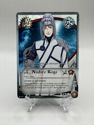 🔥Naruto CCG-Nadare Roga-N-181-Uncommon-Unlimited-Eternal Rivalry-M/NM!🔥 ...