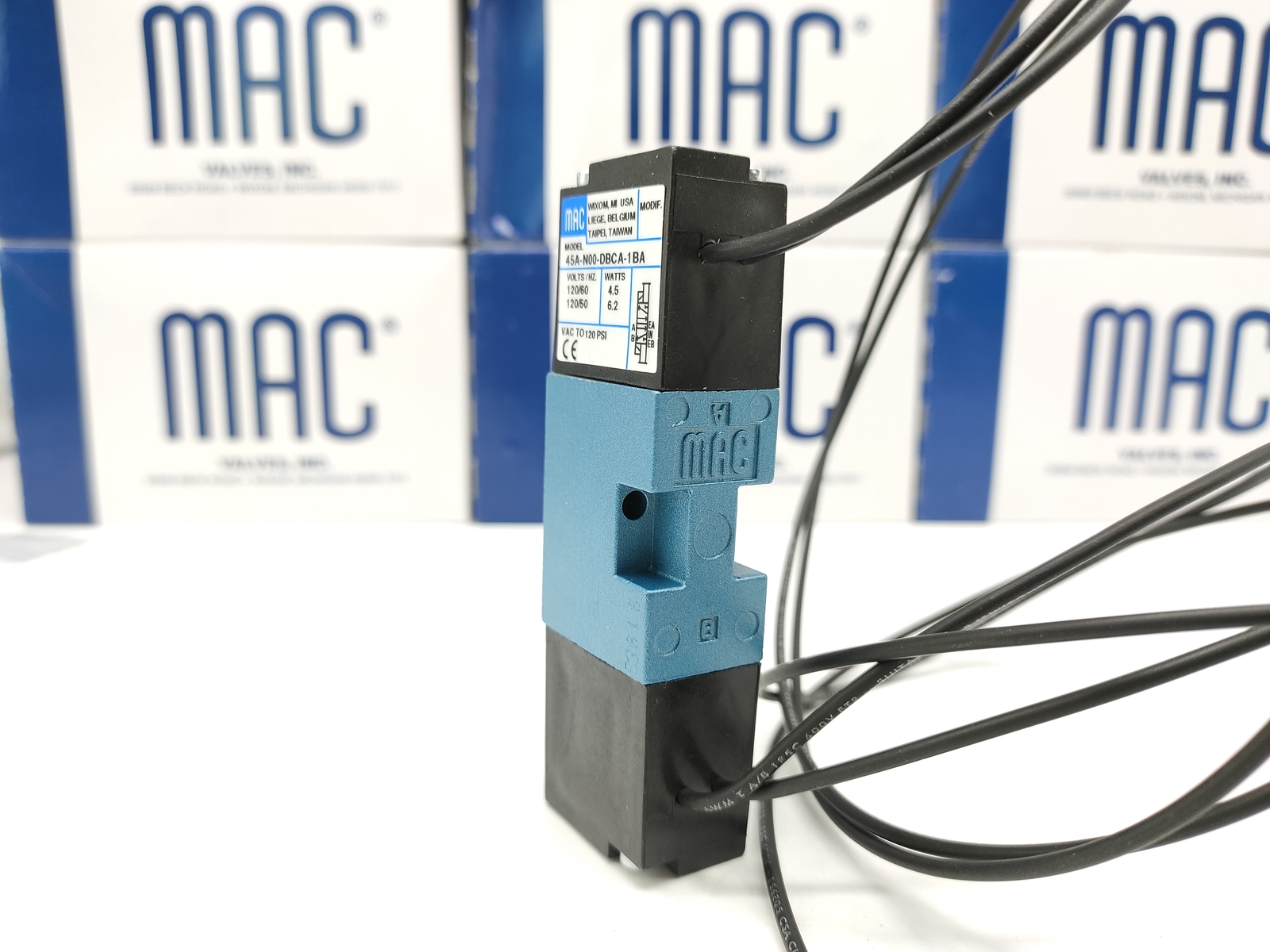 New Mac 45A-N00-DBCA-1BA Valve part number 45A-N00-DBCA-1BA 45A-NOO ...