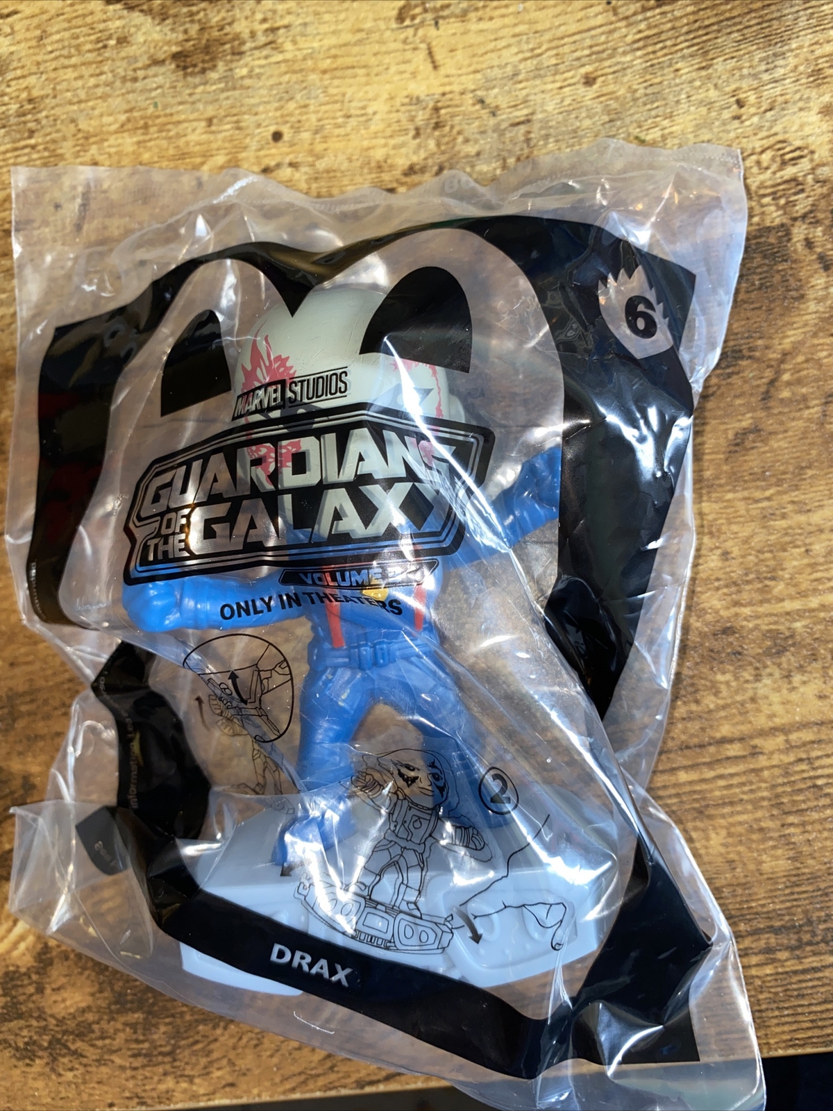 2023 McDonald’s Guardians of the Galaxy Vol 3 DRAX Happy Meal Toy #6 | eBay