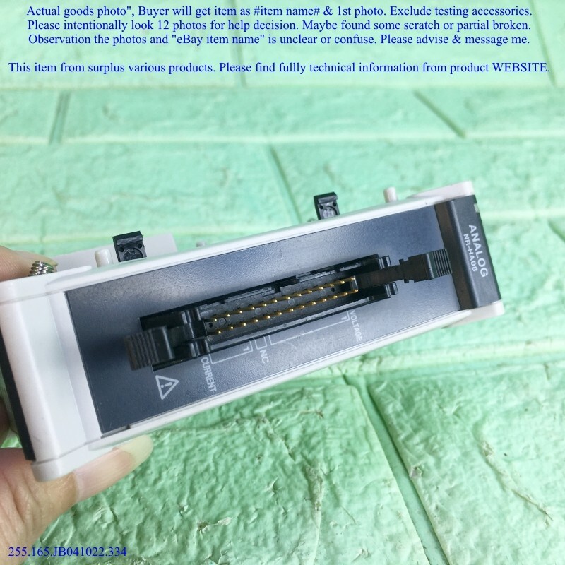 KEYENCE NR-HA08, Analog module made in Japan as photo, sn:0214, DHLtoUS ...