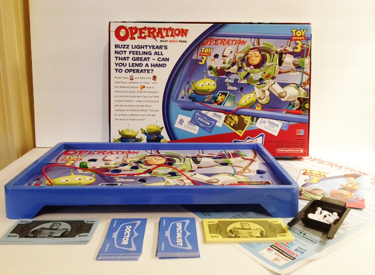 HASBRO 2009 TOY STORY 3 SILLY OPERATION SKILL GAME EXCELLENT | eBay