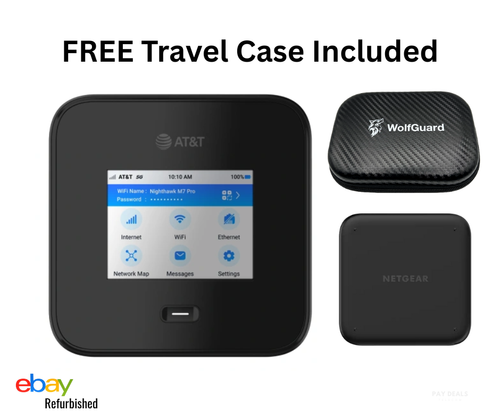 Netgear Nighthawk M7 PRO MR7400 Black (AT&T + Unlocked)- Excellent | eBay