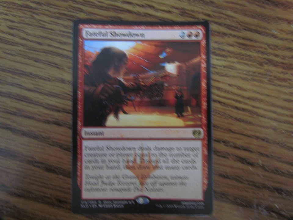 KAL Rare, Fateful Showdown x4 4x LP NM MTG | eBay