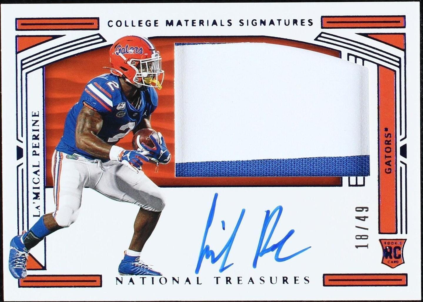 2020 Panini National Treasures Collegiate - College Materials ...