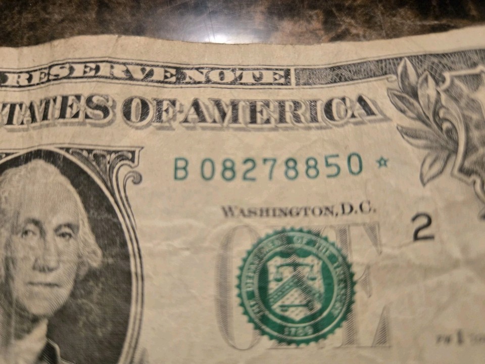Series 2013 Duplicate B Star Error Note One Dollar Bill FW .. Find My ...