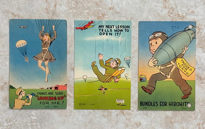 World War II: Humorous Keep 'Em Flying Buy War Bonds and Stamps ...