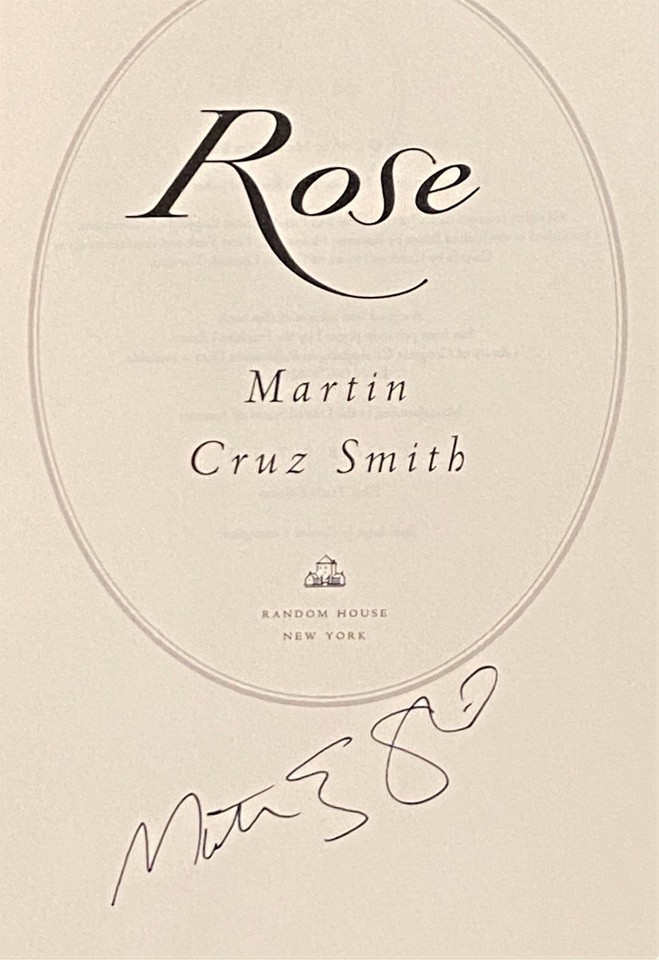 Martin Rose Smith / ROSE Signed 1st Edition 1996 | eBay