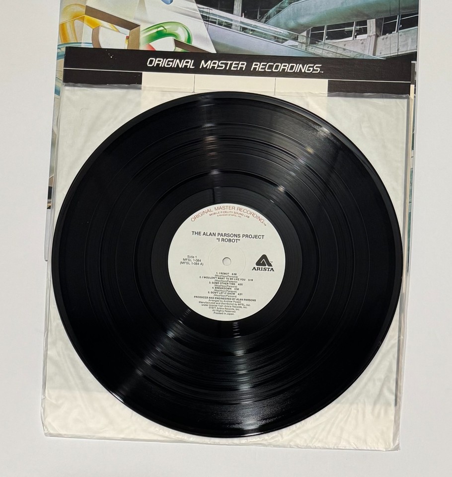 ALAN PARSONS PROJECT I ROBOT LP MFSL ORIGINAL MASTER RECORDING NM 1-084 ...