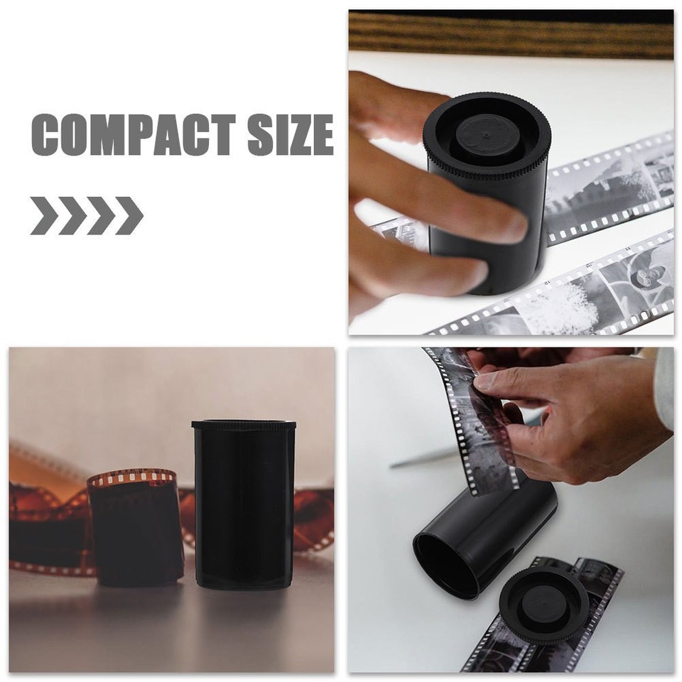 10 Pcs Plastic Film Storage Case Canisters Small Containers with Lids ...