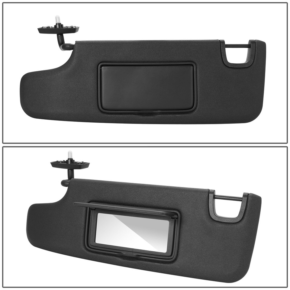 For 12-18 Jeep Wrangler Driver Side Sun Shade Visor Sunshield w/ Mirror ...