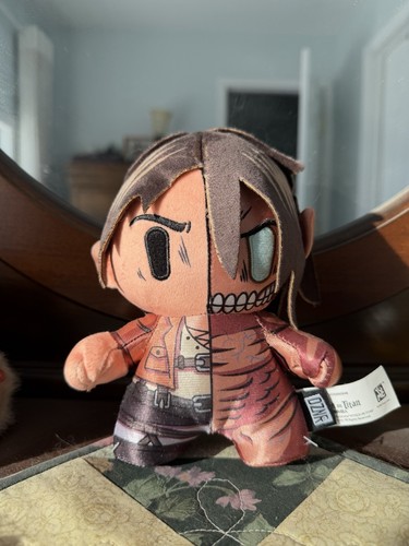 YuMe ATTACK ON TITAN 7in DZNR Collectible Plush EREN YEAGER Titan ...