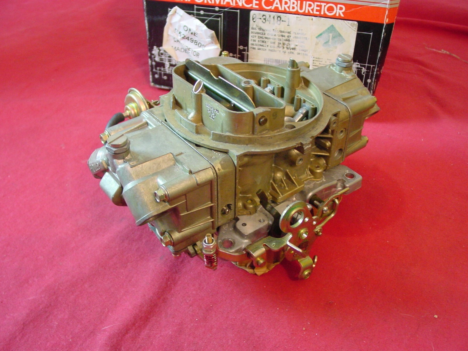 1967 Corvette 427 L88 Holley Carburetor List 3418 1 3886091 An DTD 664 1967-corvette-427-l88-holley-carburetor-list-3418-1-3886091-an-dtd-664