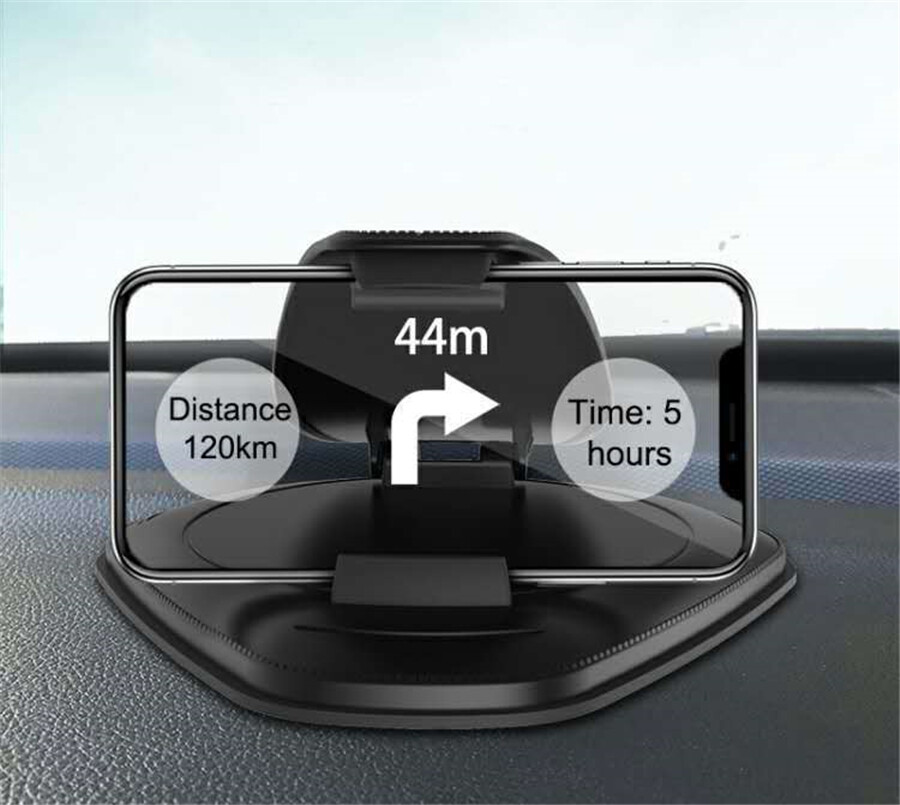For Dashboard Mount Adjustable 3in-7in Car Phone Stand Holder Clip ...