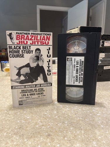 Joe Moreira Black Belt Brazilian Jiu Jitsu Leg Knee Locks Panther VHS ...