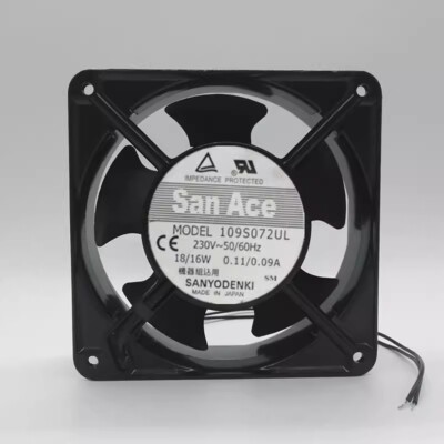 Sanyo 109S072UL 12038 230V 0.11/0.09A 12CM Cooling Fan | eBay