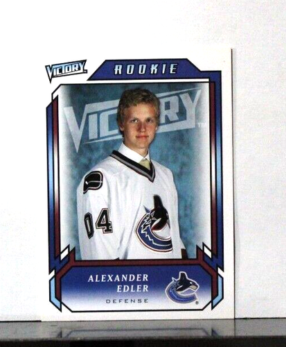 2006-07 Upper Deck Victory Hockey #325 Alexander Edler RC | eBay