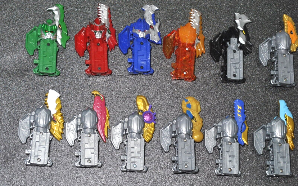 Power Rangers Dino Fury Ryusoulger DX Ryusoul Key Set 16pcs No Dupe ...