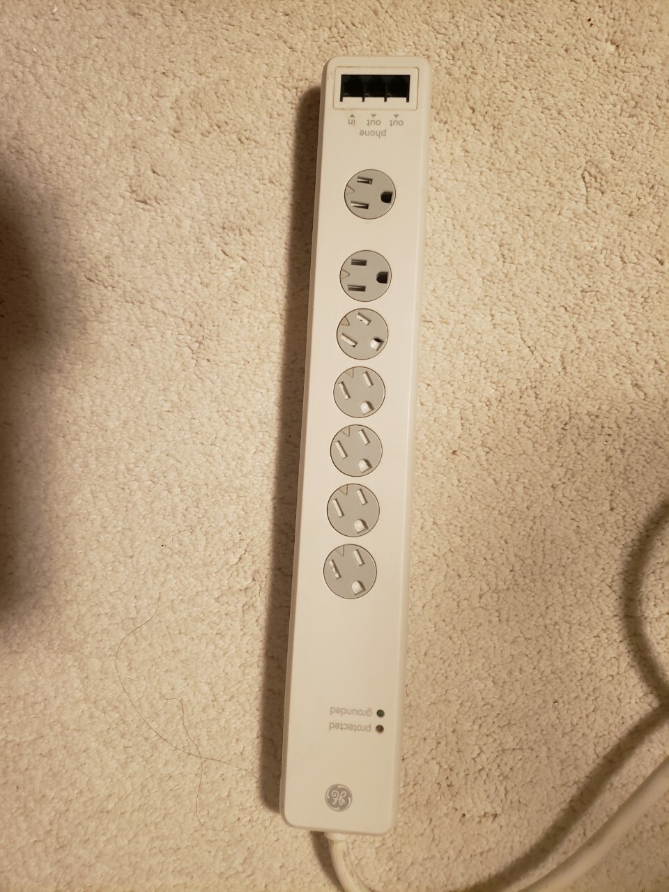 Belkin Be107000-04-BLK Power Tap GE Relocatable E192912 Set of 2 | eBay