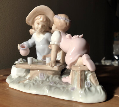valencia collection roman gaylord ho porcelain ceramic figurine girls ...