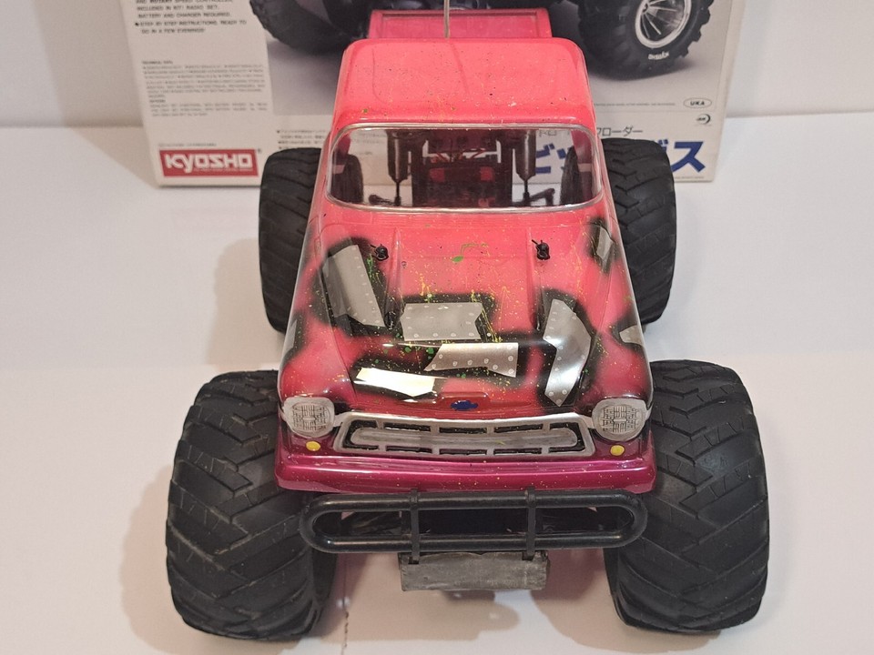 Rare Vintage Kyosho 1/10 Scale R/C Big Boss Monster Truck With Box | eBay