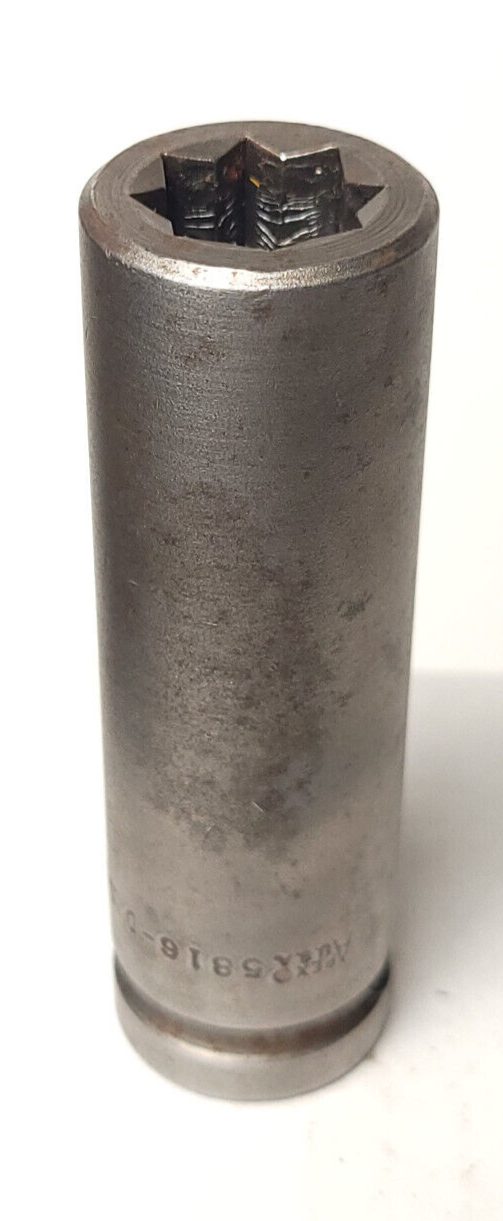 Apex Vintage impact star socket USA 5816-D 1/2" 8pt 1/2" drive 3-1/4 ...