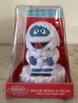 Rudolph Red-Nosed Reindeer BUMBLE Solar Bobble-Head - NIP | eBay