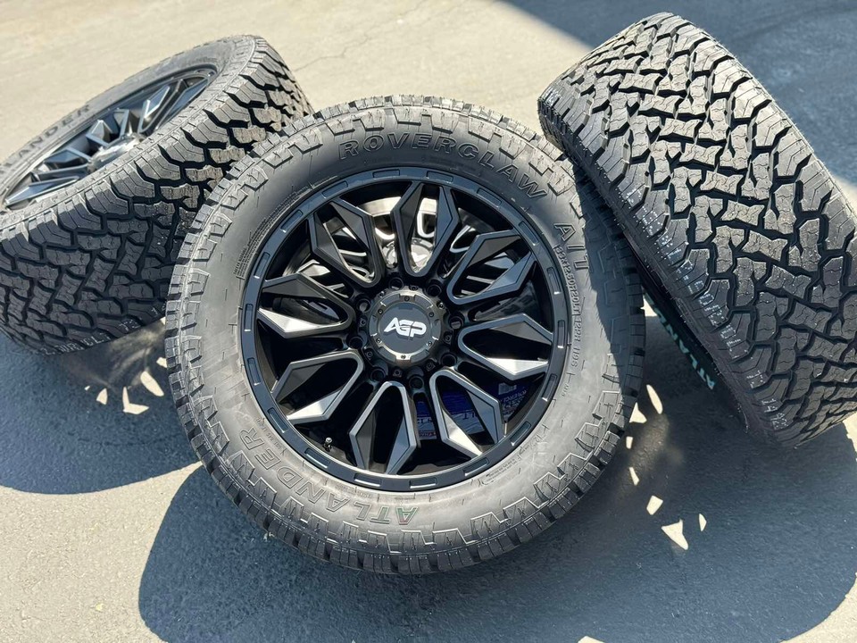 20x9 Wheels 8 lug Rims 8x170 Ford F-250 F-350 Superduty F250 F350 33" A ...