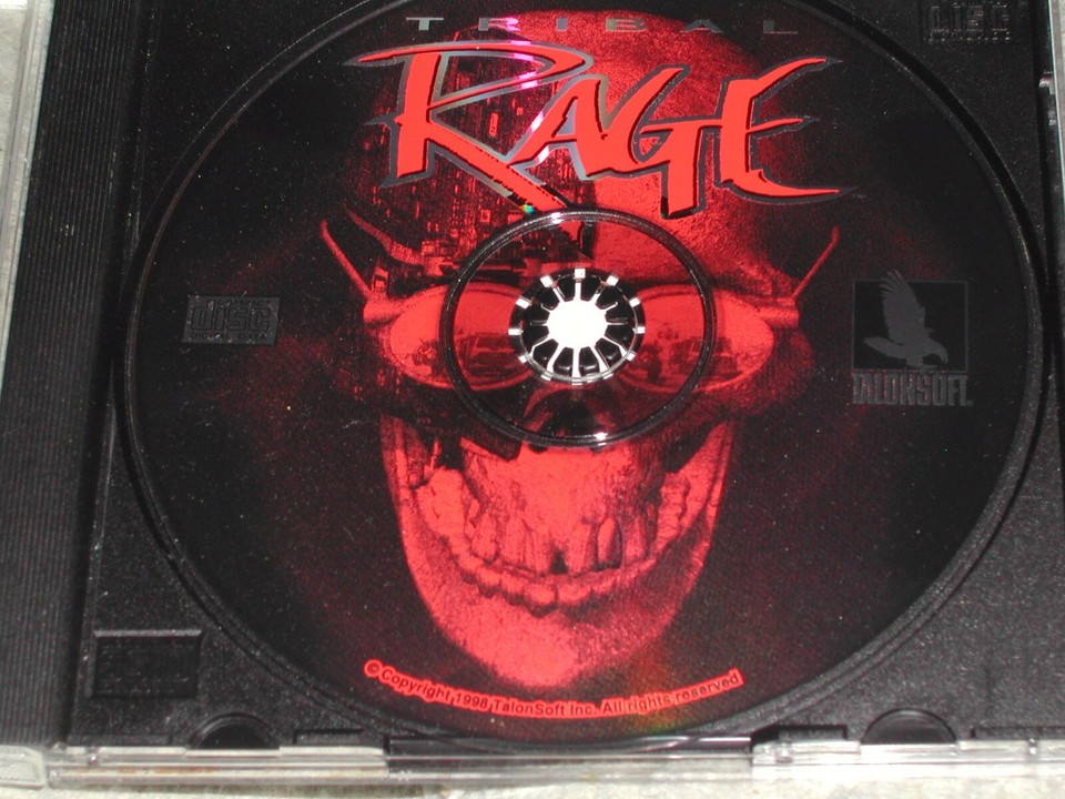 Tribal Rage by Talonsoft Windows PC CD Rom Vintage game DISC ONLY #1998 ...