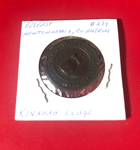 MARK MASTER MASON LODGE NO. 229 MASONIC TOKEN | eBay