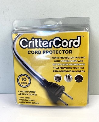 Critter Cord 10ft. Cord Protector Infused W/ Citrus & Bitter Taste ...