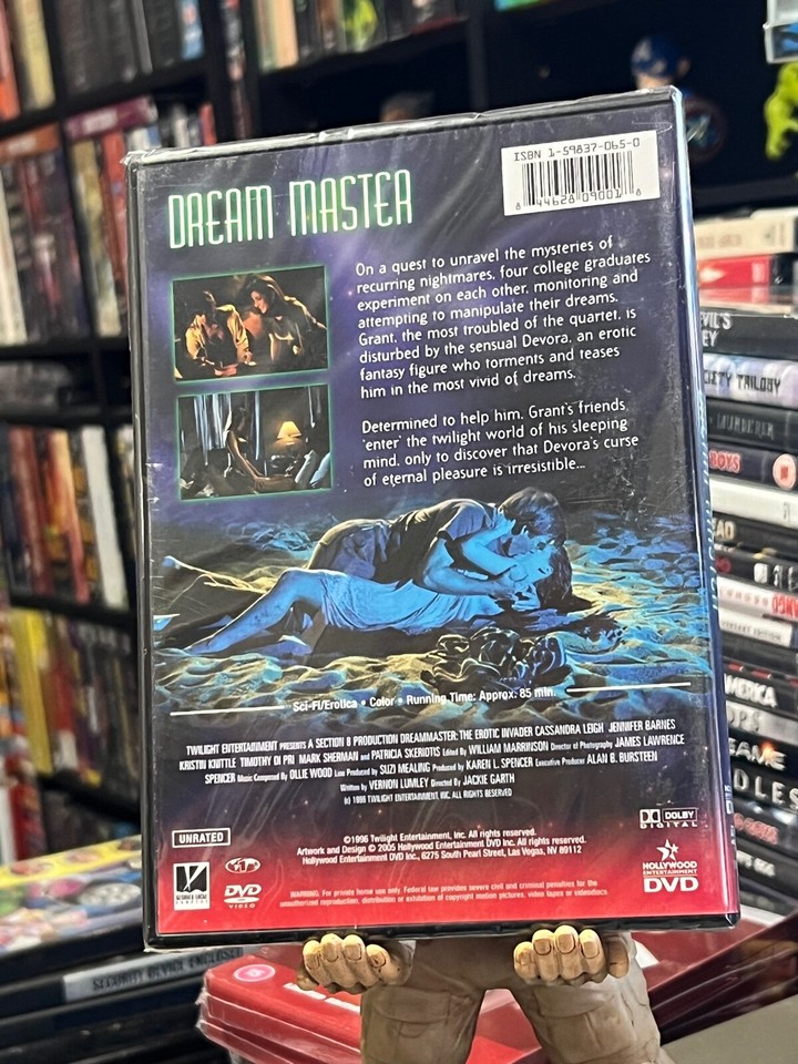 Dream Master - The Erotic Invader (DVD) Lisa Boyle, Patricia Skeriotis, NEW! 844628090018| eBay