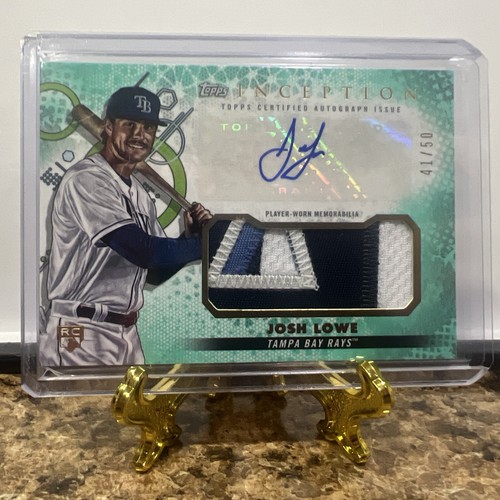 2022 Topps Inception - Inception Autograph Patch green #IAP-JLO Josh ...