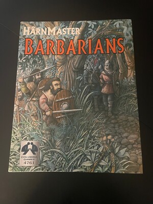 HarnMaster Barbarians 4761 Columbia Games inc Excellent AF1 RPG D&D | eBay